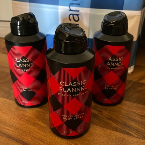 Bath & Body Works | Other | 3 Mens Flannel Body Bath And Body Works ...